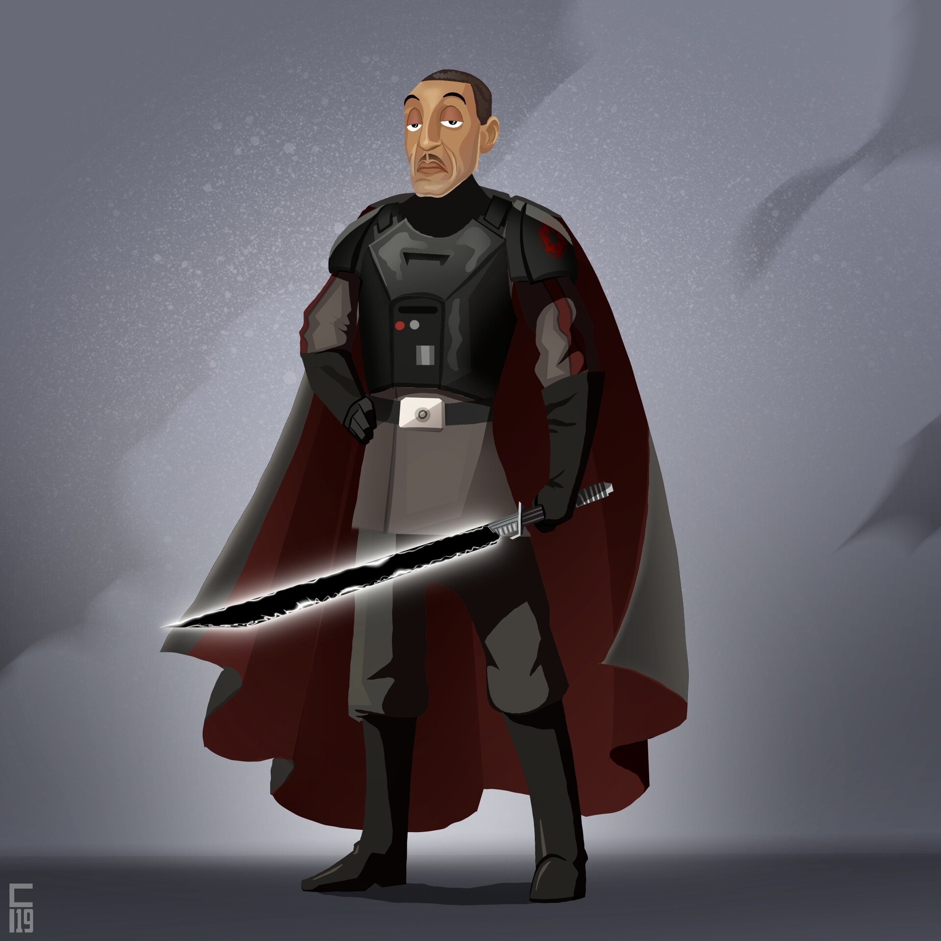 ArtStation - Moff Gideon
