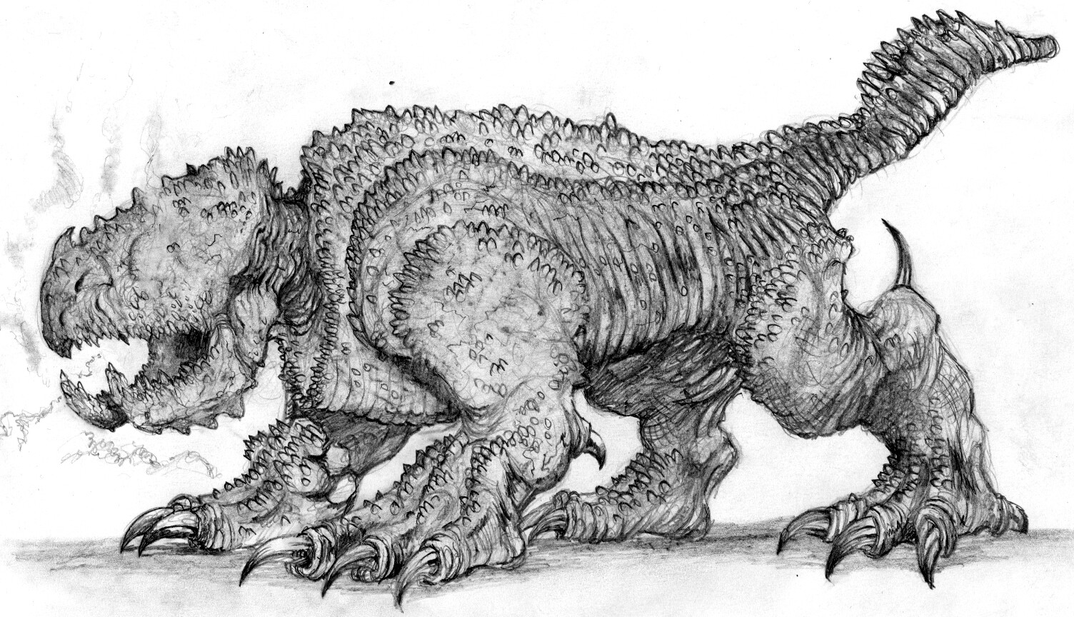 ArtStation - Gzogth "Mole Dragon"