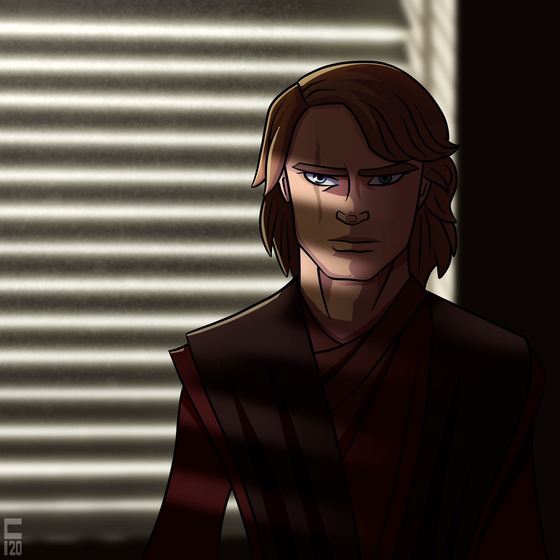 ArtStation - Anakin Meditates