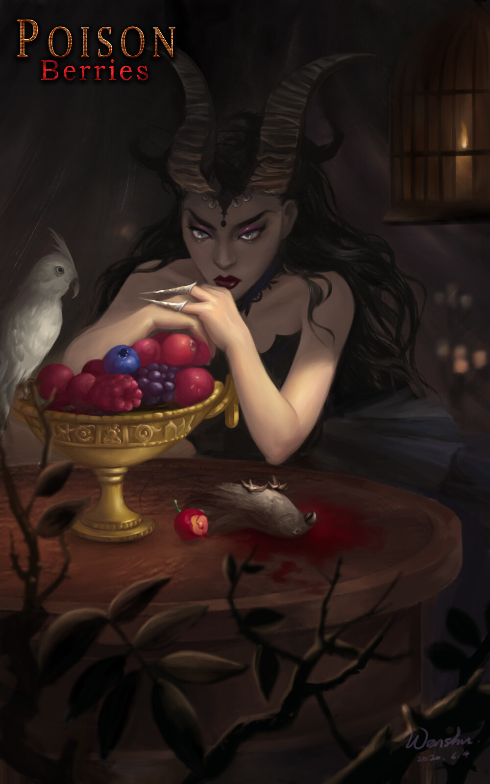 ArtStation - Poison berries