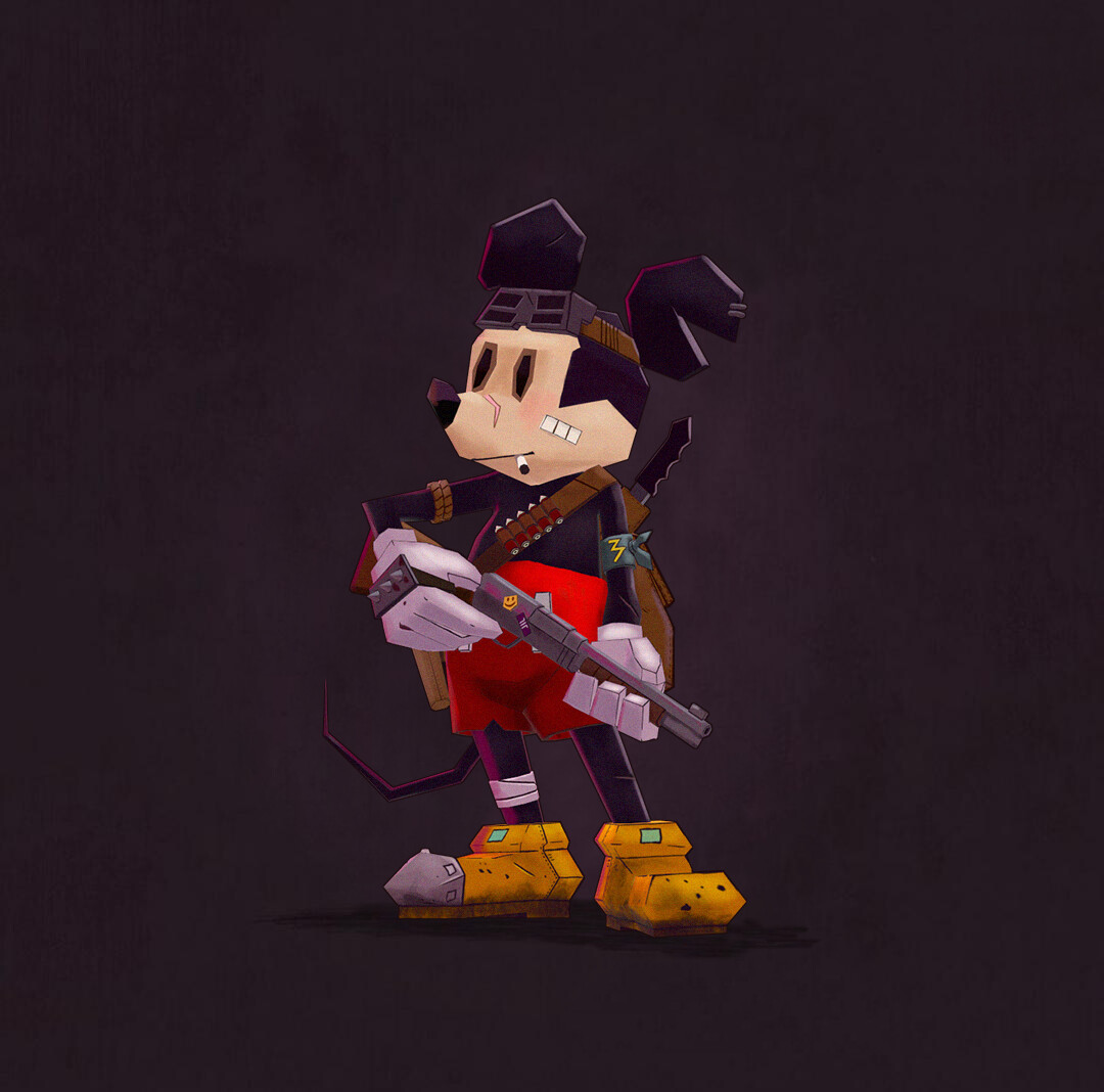 Arthur Sarah Gonçalves - 3D Mickey Apocalyptic