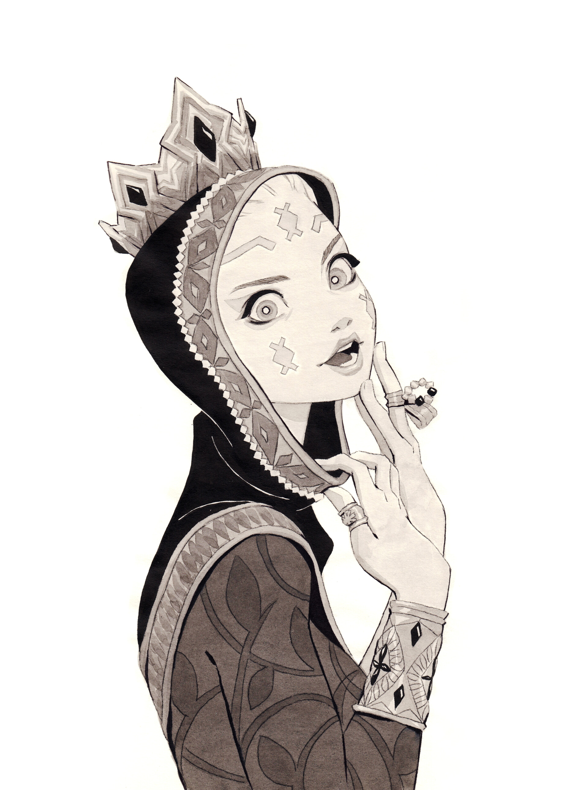 Inktober_2017 by Anna Nikonova (Newmilky) : r/ImaginaryNobles