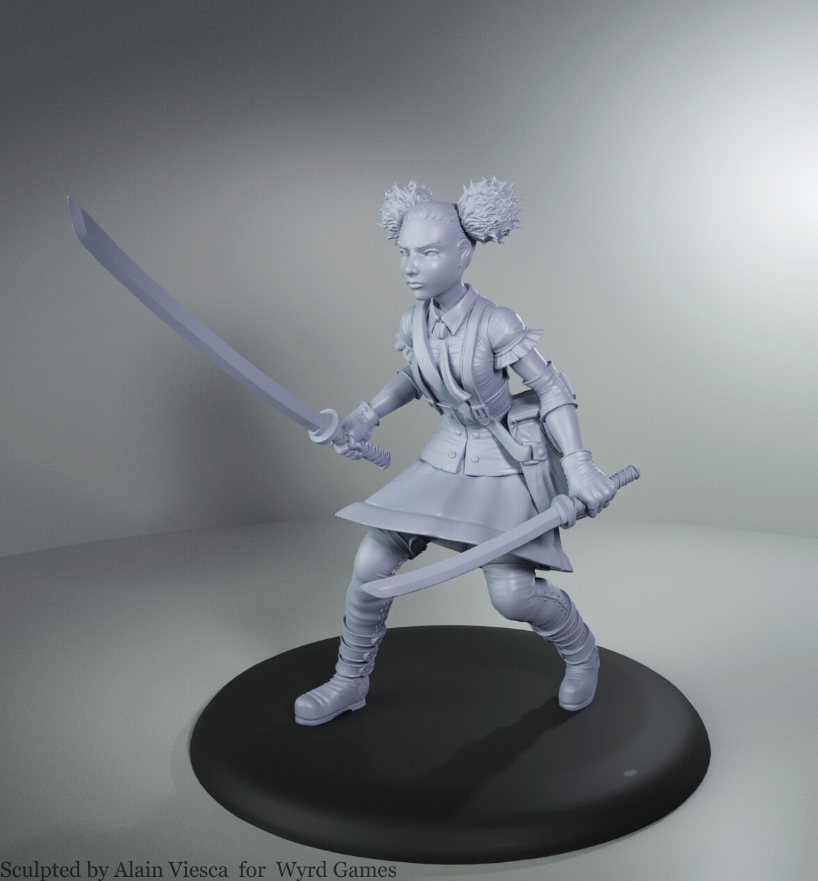 Mythologic Arts Studio - Digital Sculpts for Wyrd Games of Outcast Hunters