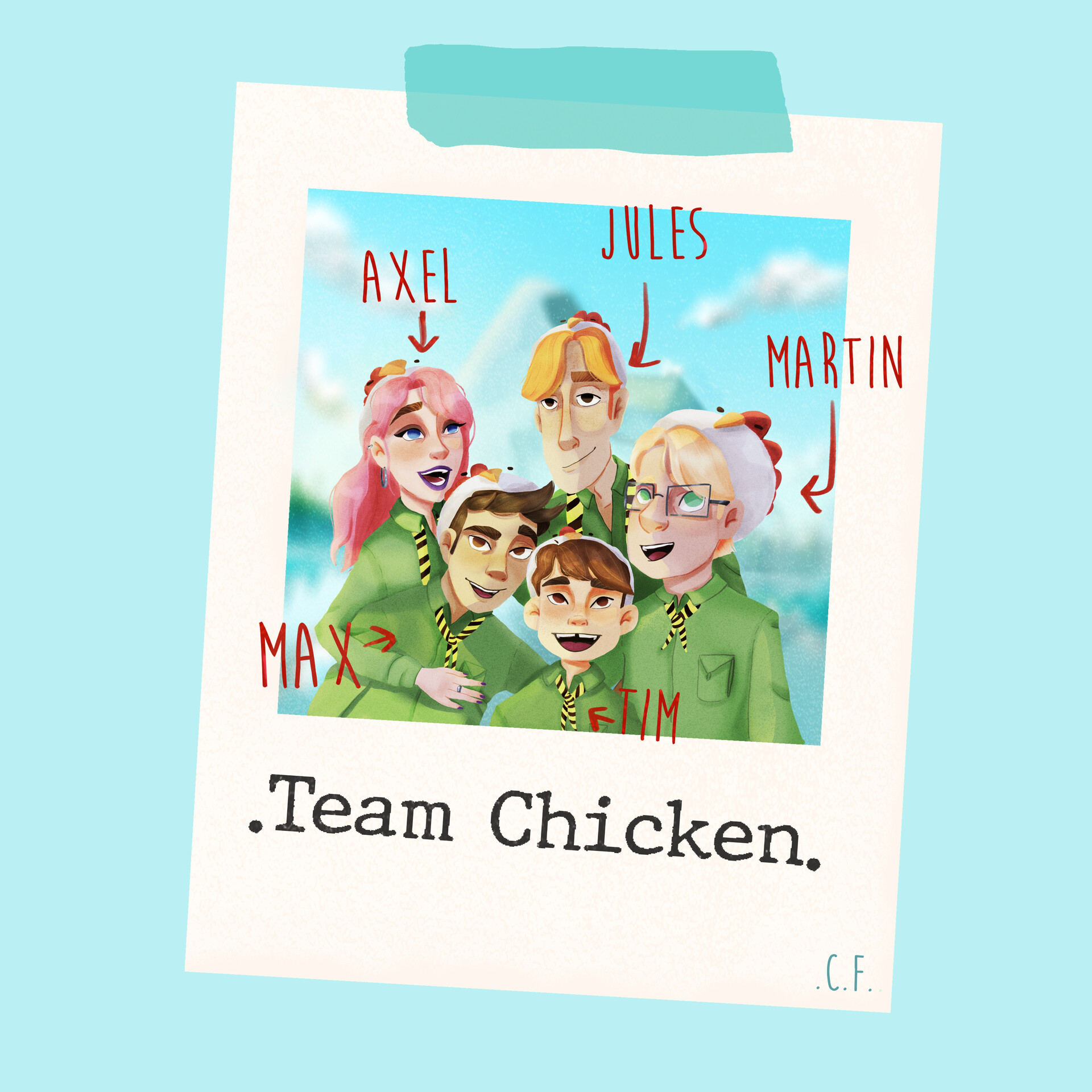 ArtStation - .Team Chicken.