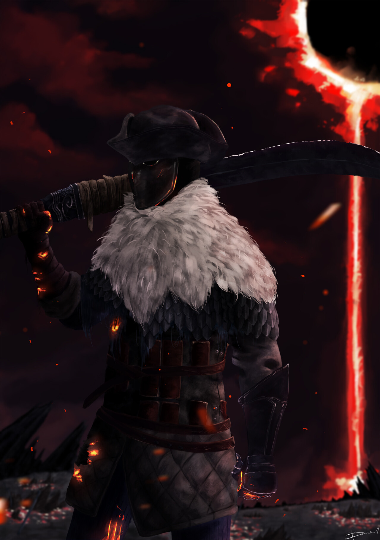 ArtStation - Dark Souls 3 Character Painting