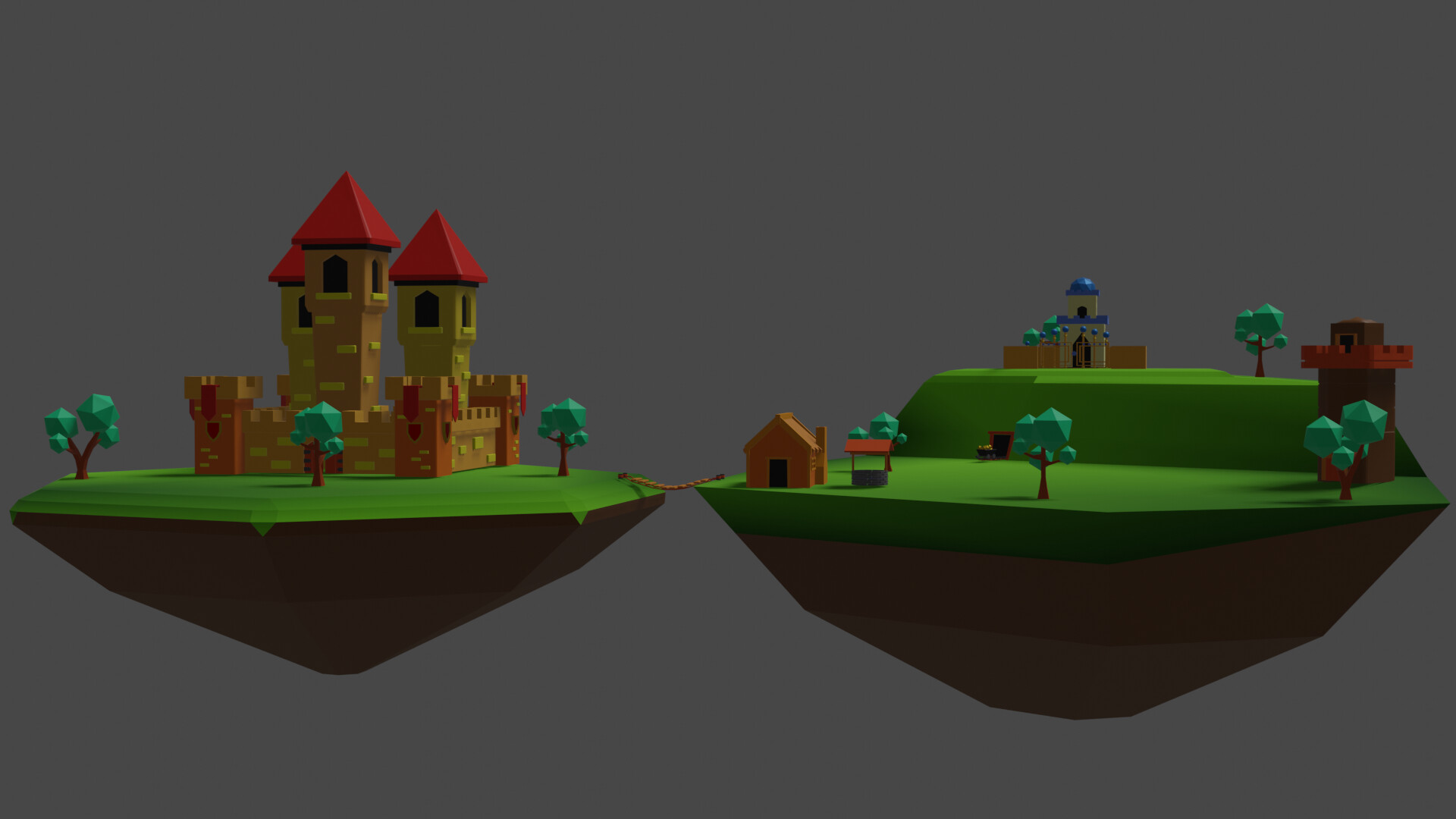 ArtStation - Castle island