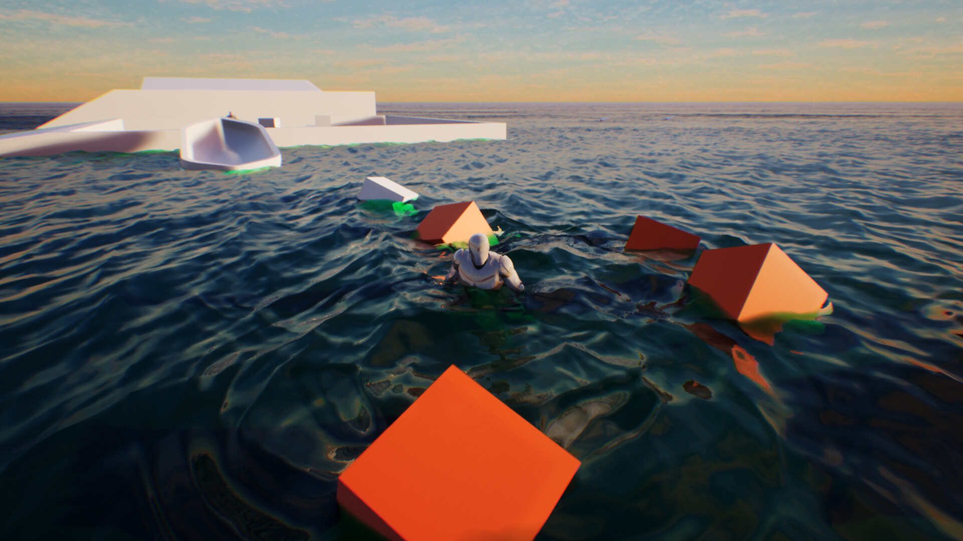 Stefan Misirdzhiev - UE4 FFT Ocean Simulation + Shallow Water Sim