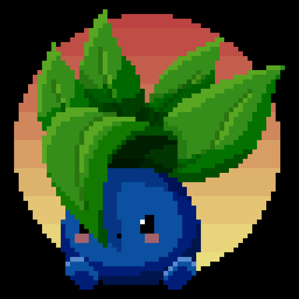 ArtStation - Pokemon Oddish - Pixel Art