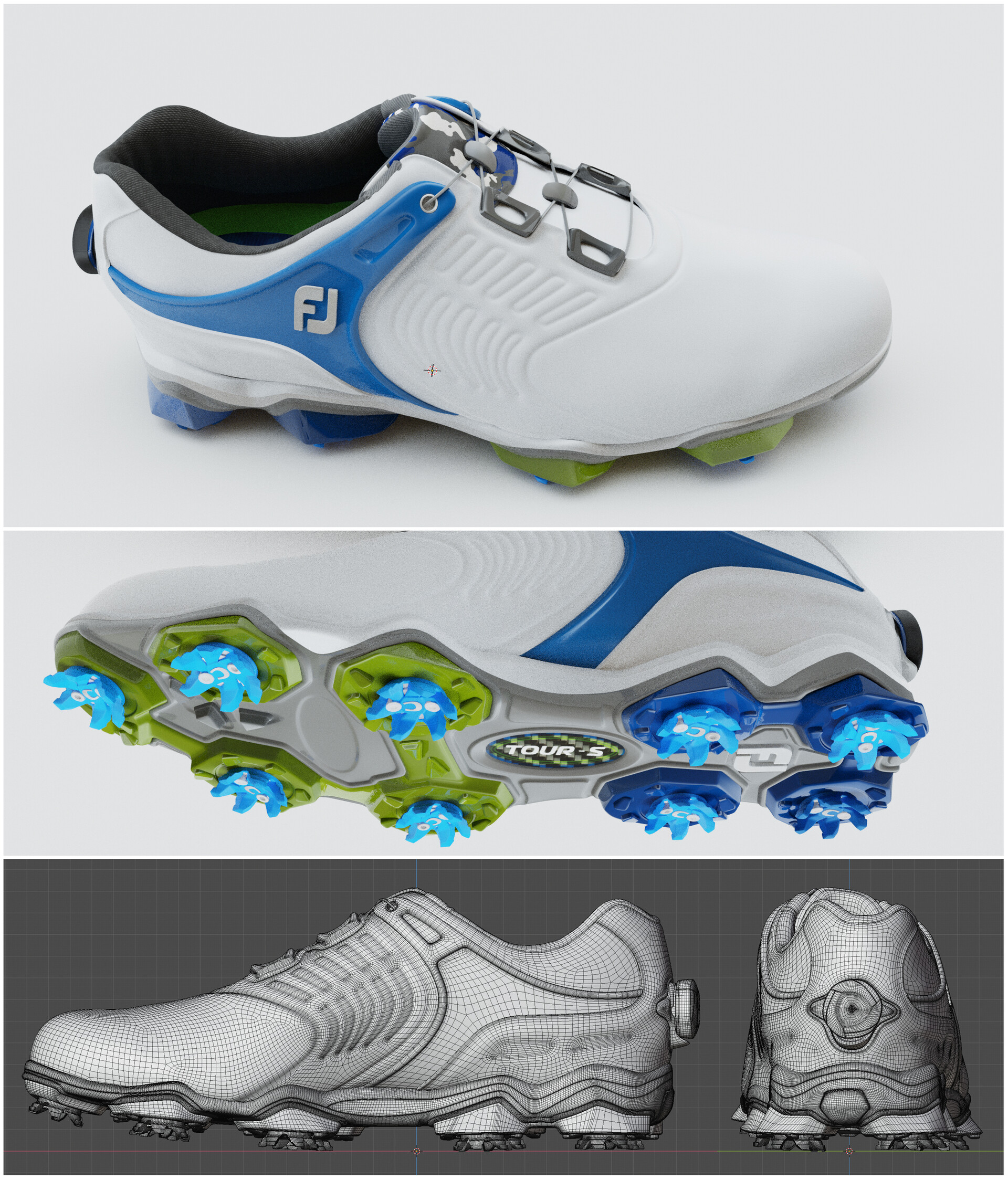 ArtStation - Footjoy Shoe Scan for Advertisement