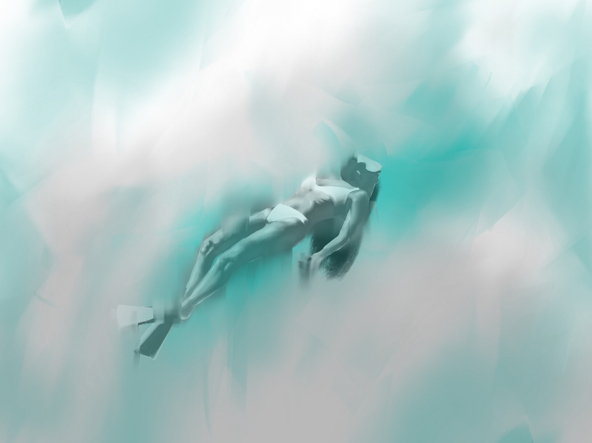 ArtStation - Diving for solace