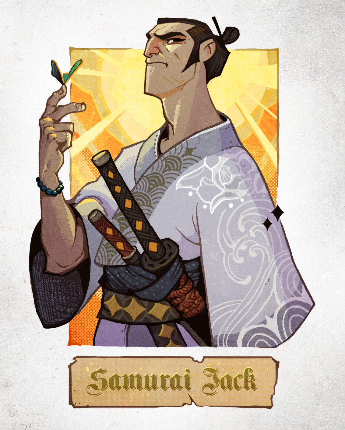 Samurai Jack by Gustavo Pelissari : r/ImaginaryWarriors