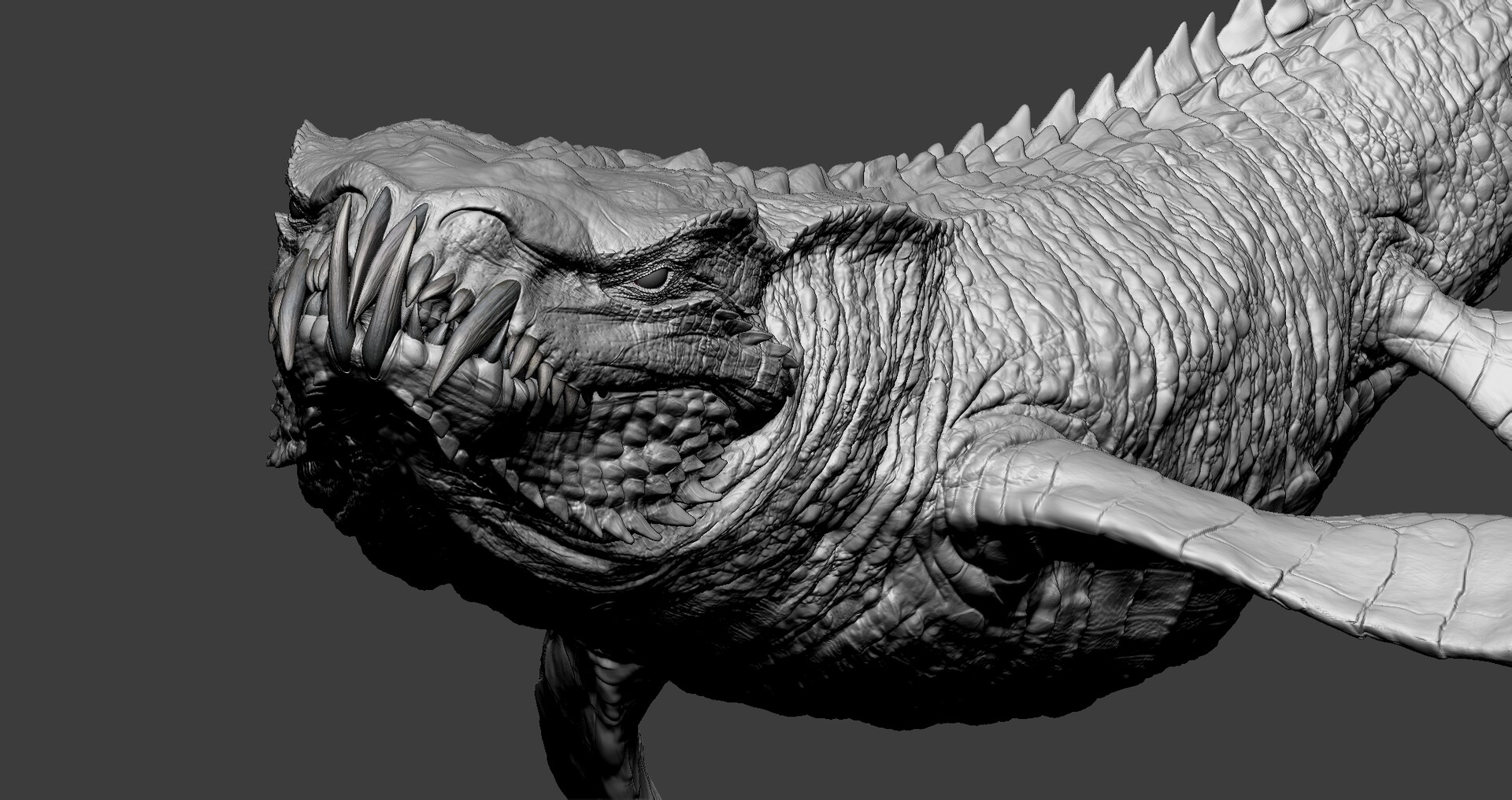 Kurtis Dawe - Leviadon Sea Monster