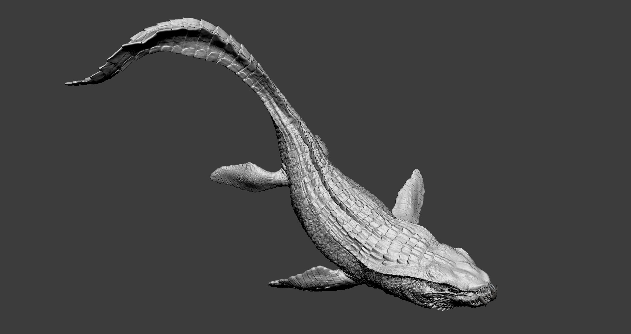 Kurtis Dawe - Leviadon Sea Monster