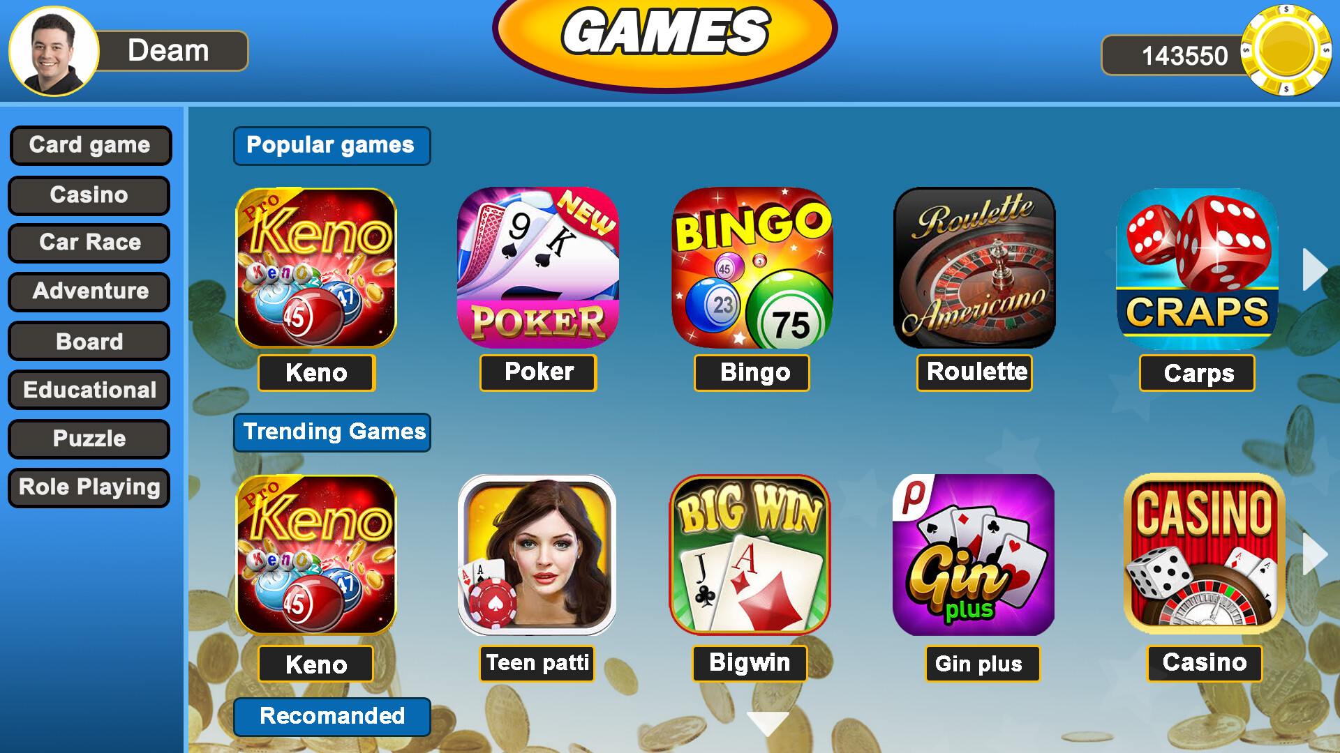 ArtStation - GAME SCREEN DESIGNS