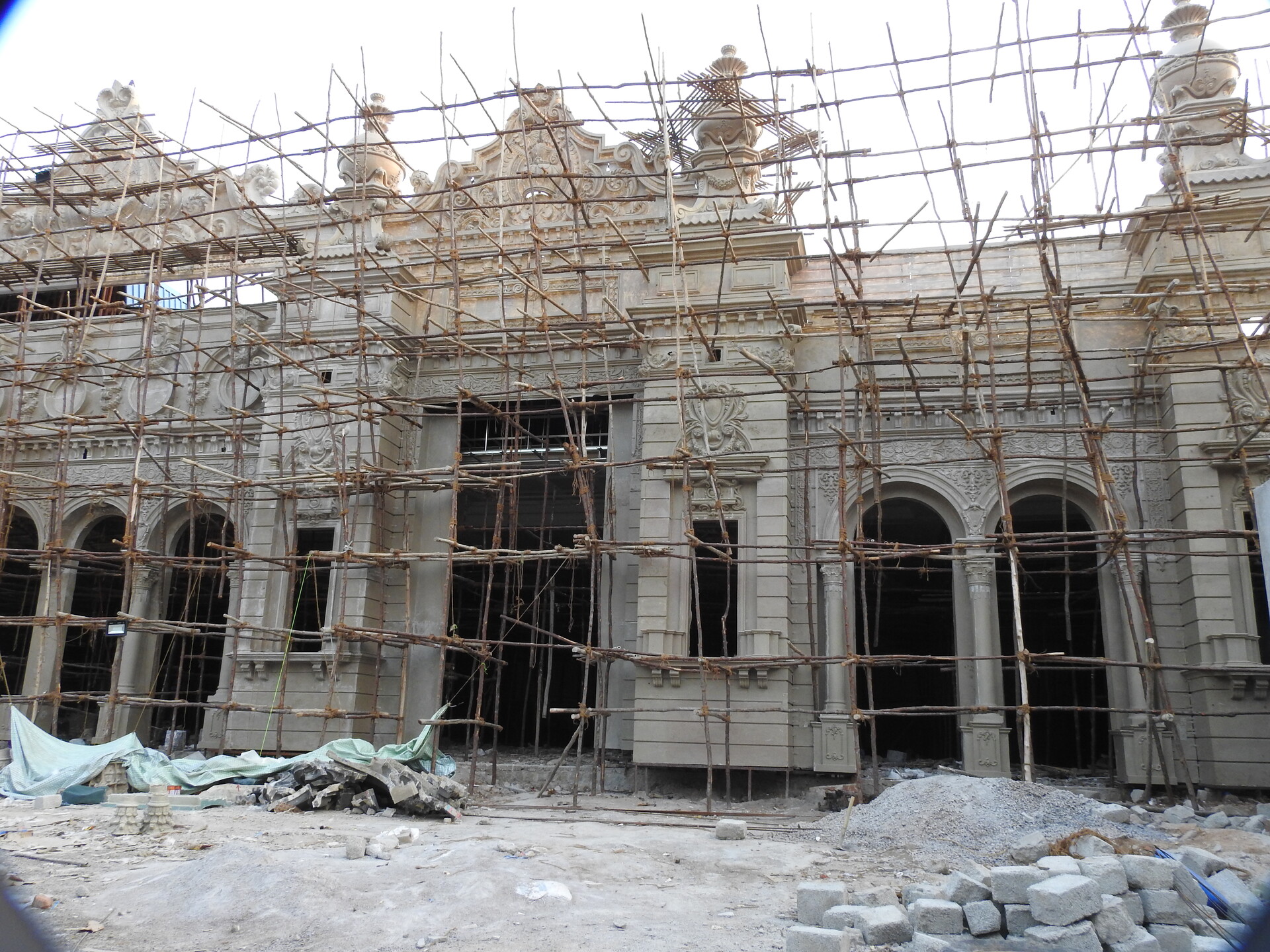 Murari Mohan Purkait - Convention Hall Exterior and Interior elevation ...