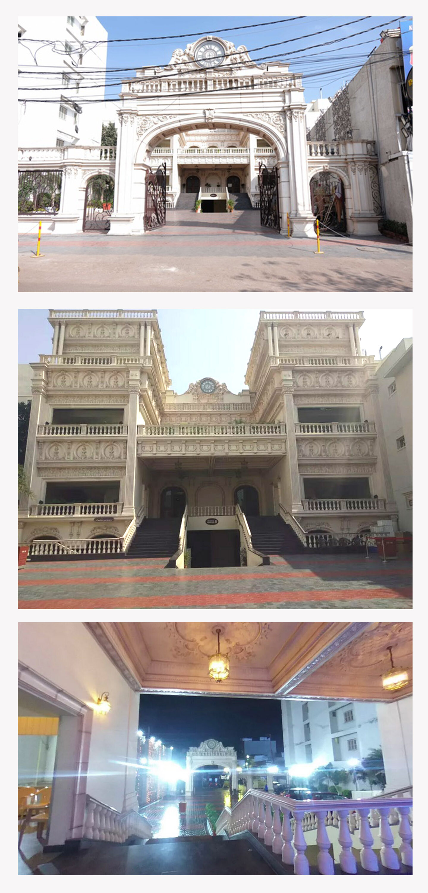 Murari Mohan Purkait - Convention Hall Exterior and Interior elevation ...