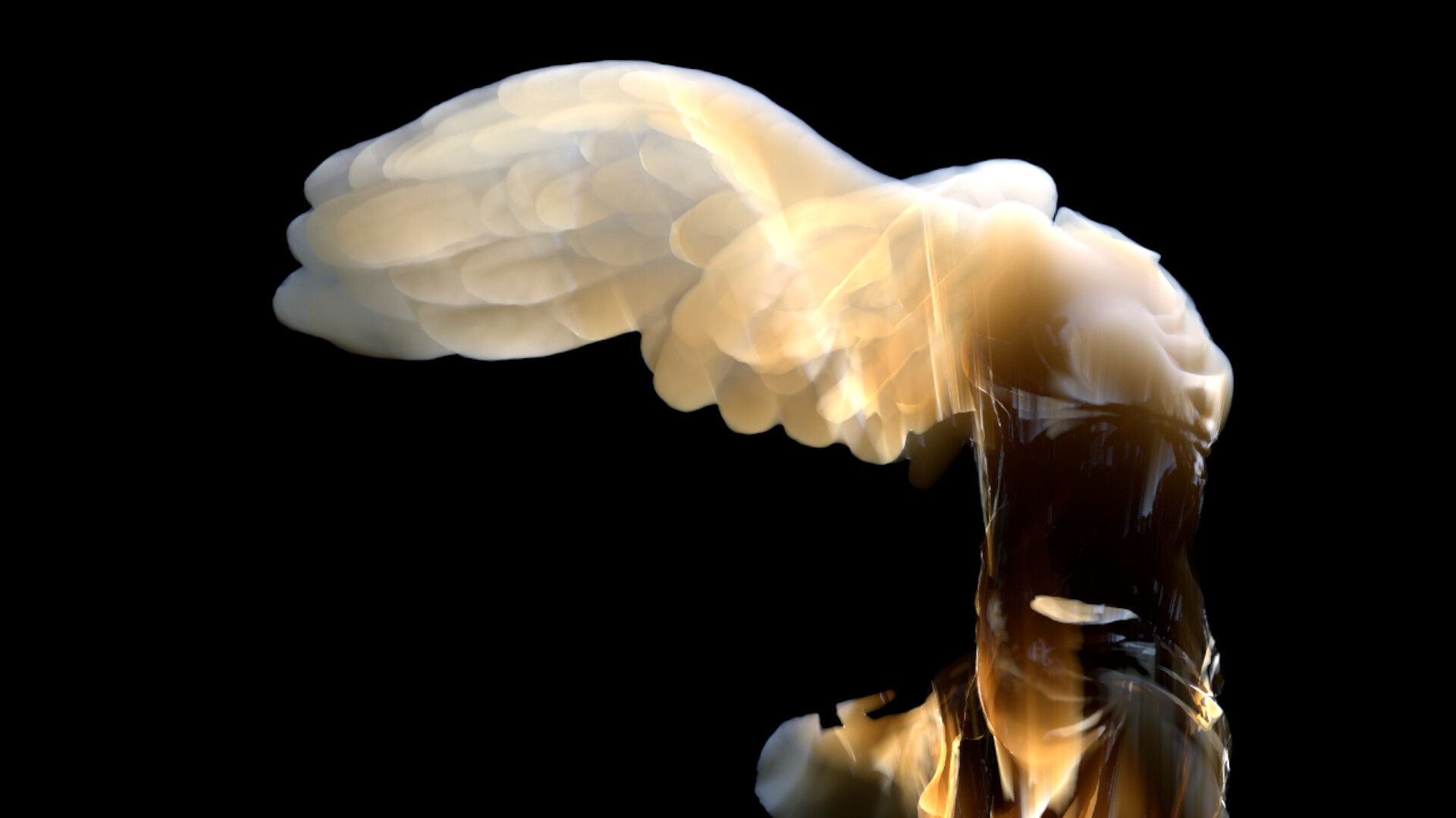 ArtStation - Nike of Samothrace SSS lighting