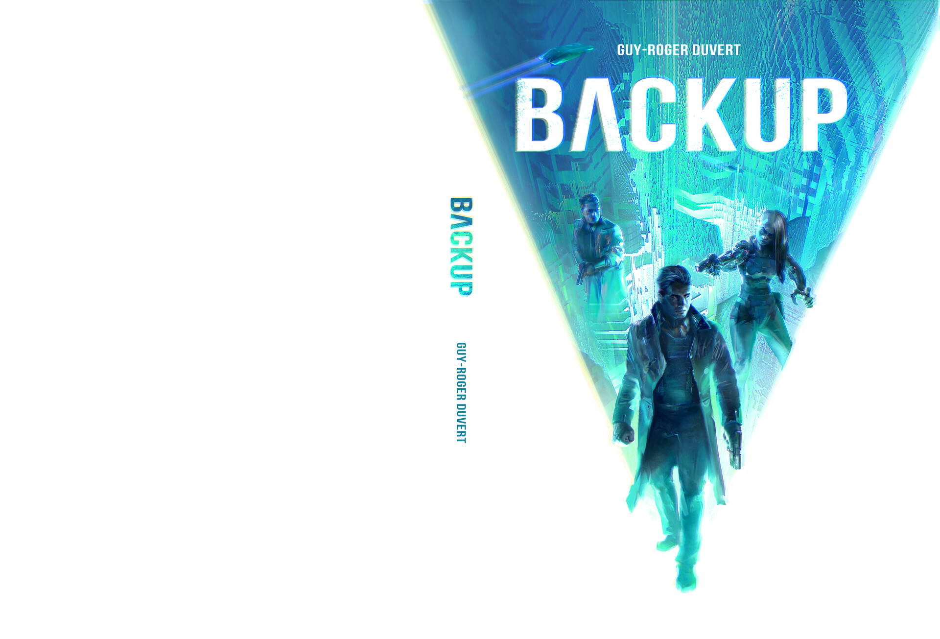 ArtStation - 'Backup' Book Cover
