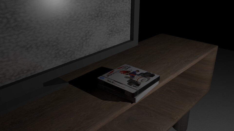 ArtStation - TV and Mario Kart DS