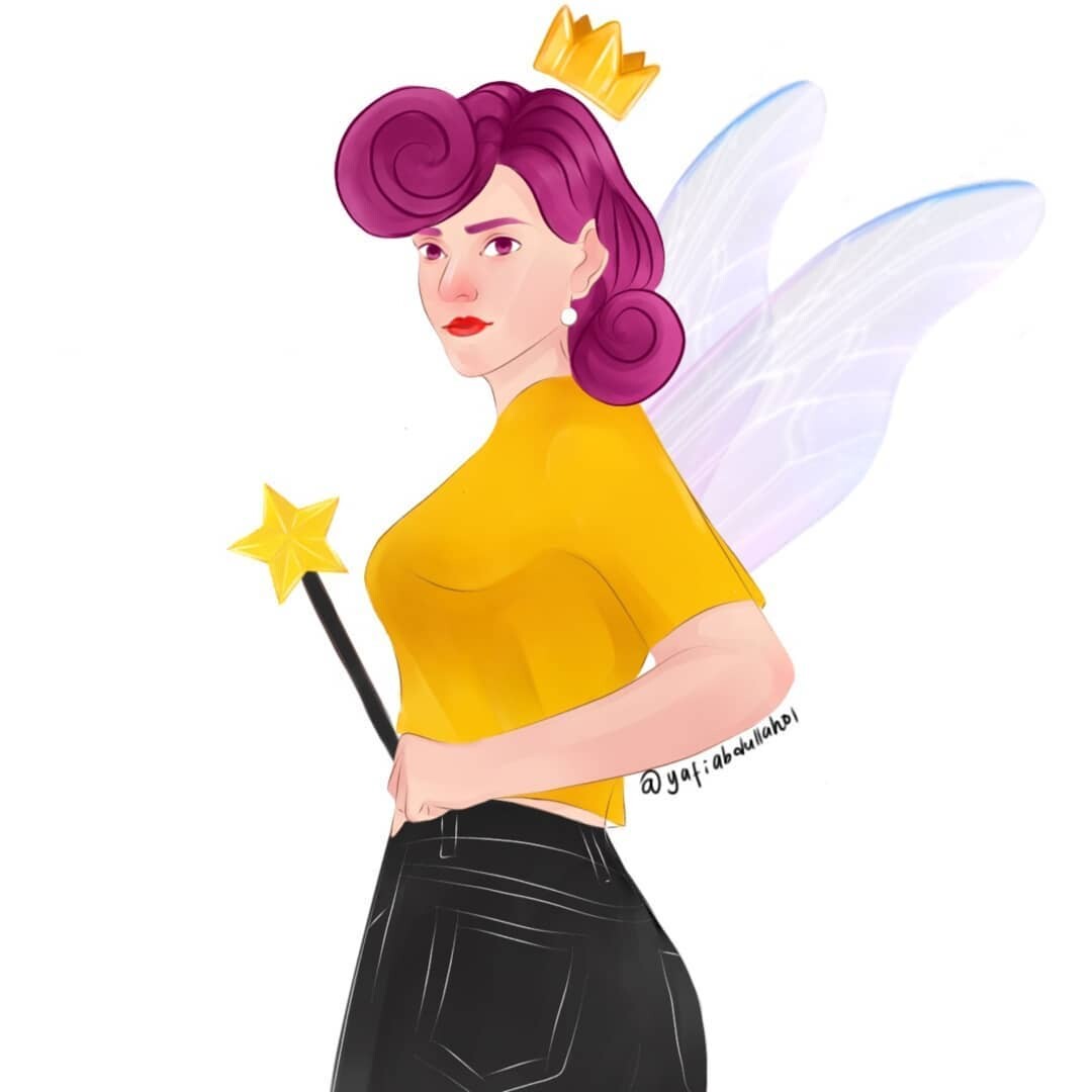 Yafi Yafi. A - Fanart Wanda The Fairly Oddparents