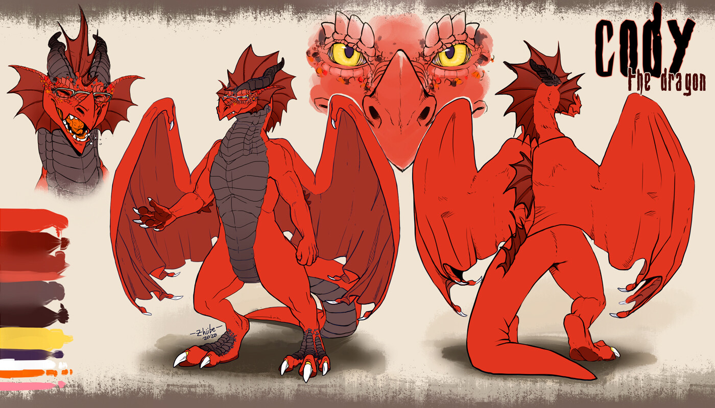 ArtStation - Cody, Reference Sheet