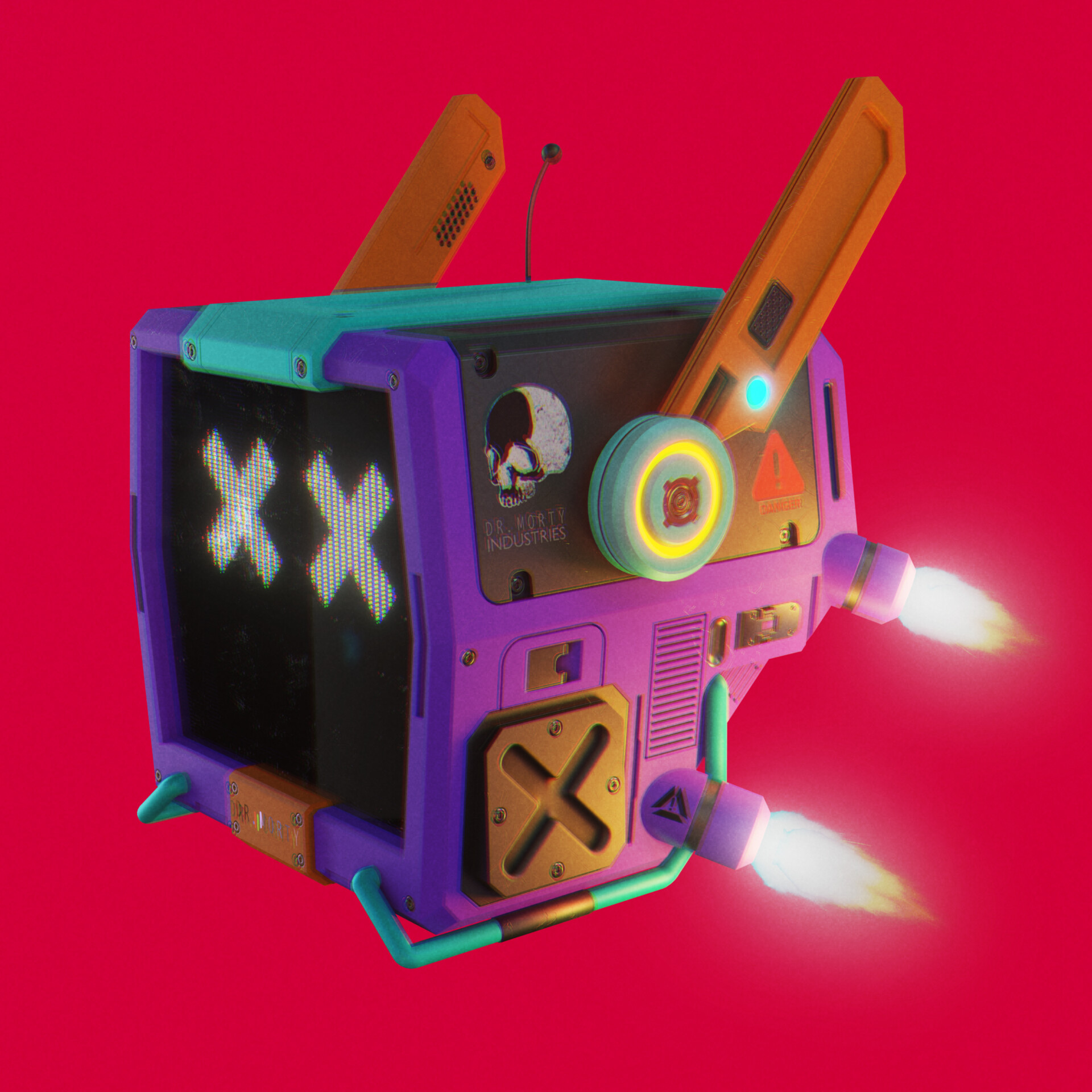 ArtStation - Little flying bot