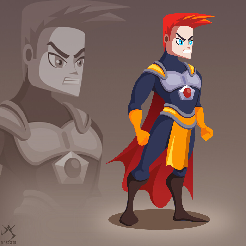 ArtStation - Hero Character design