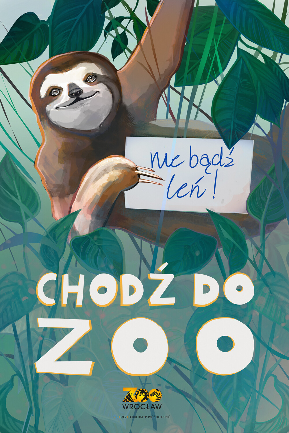 ArtStation - sloth poster