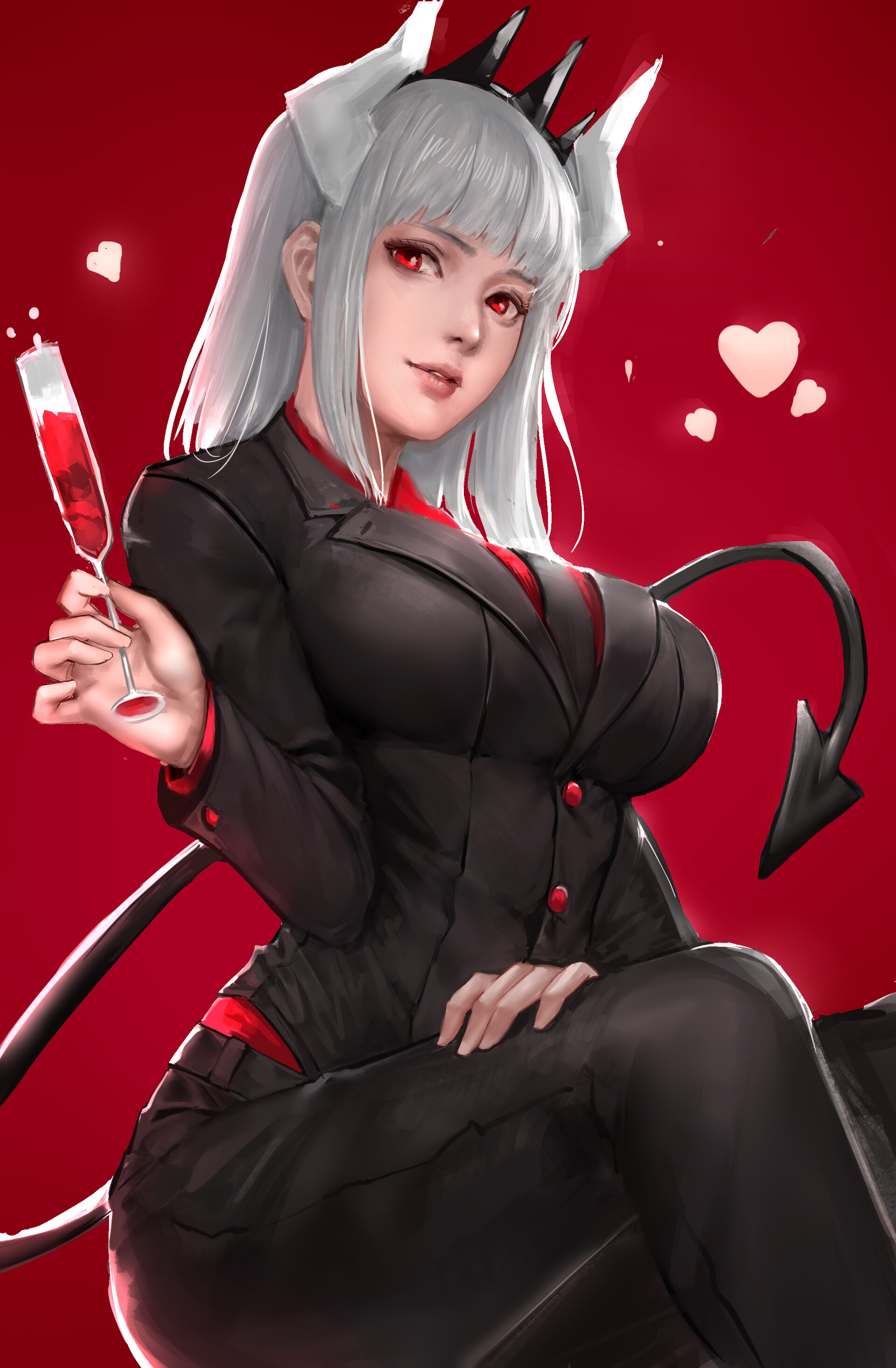 Artstation Helltaker Lucifer