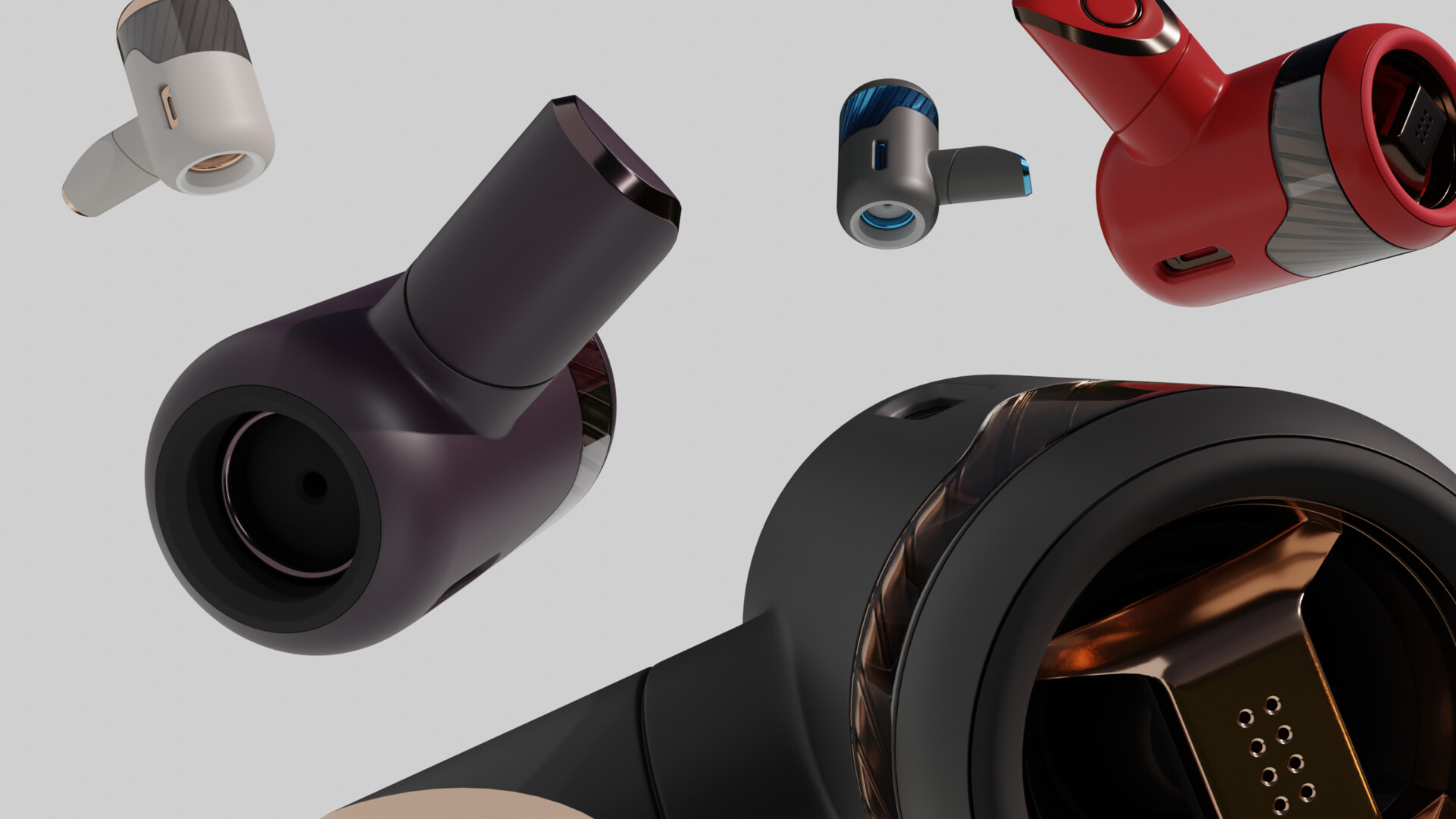 Paul Lee - Earbuds Hard Surface Modeling