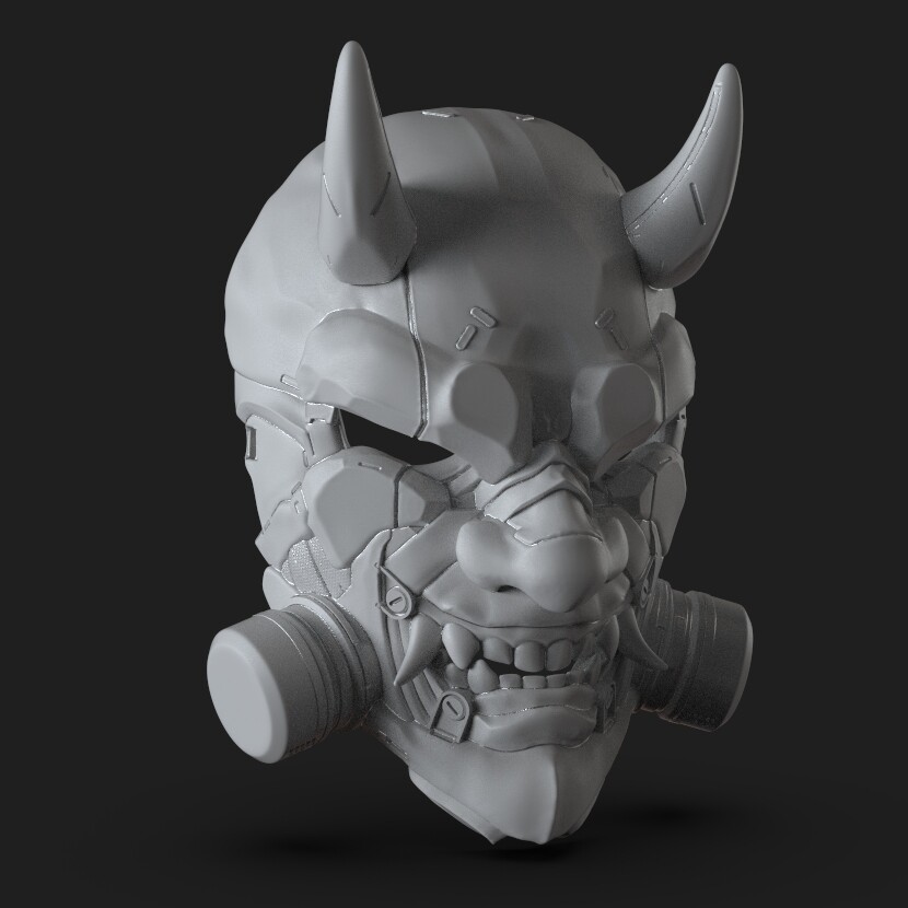 ArtStation - Oni Masks