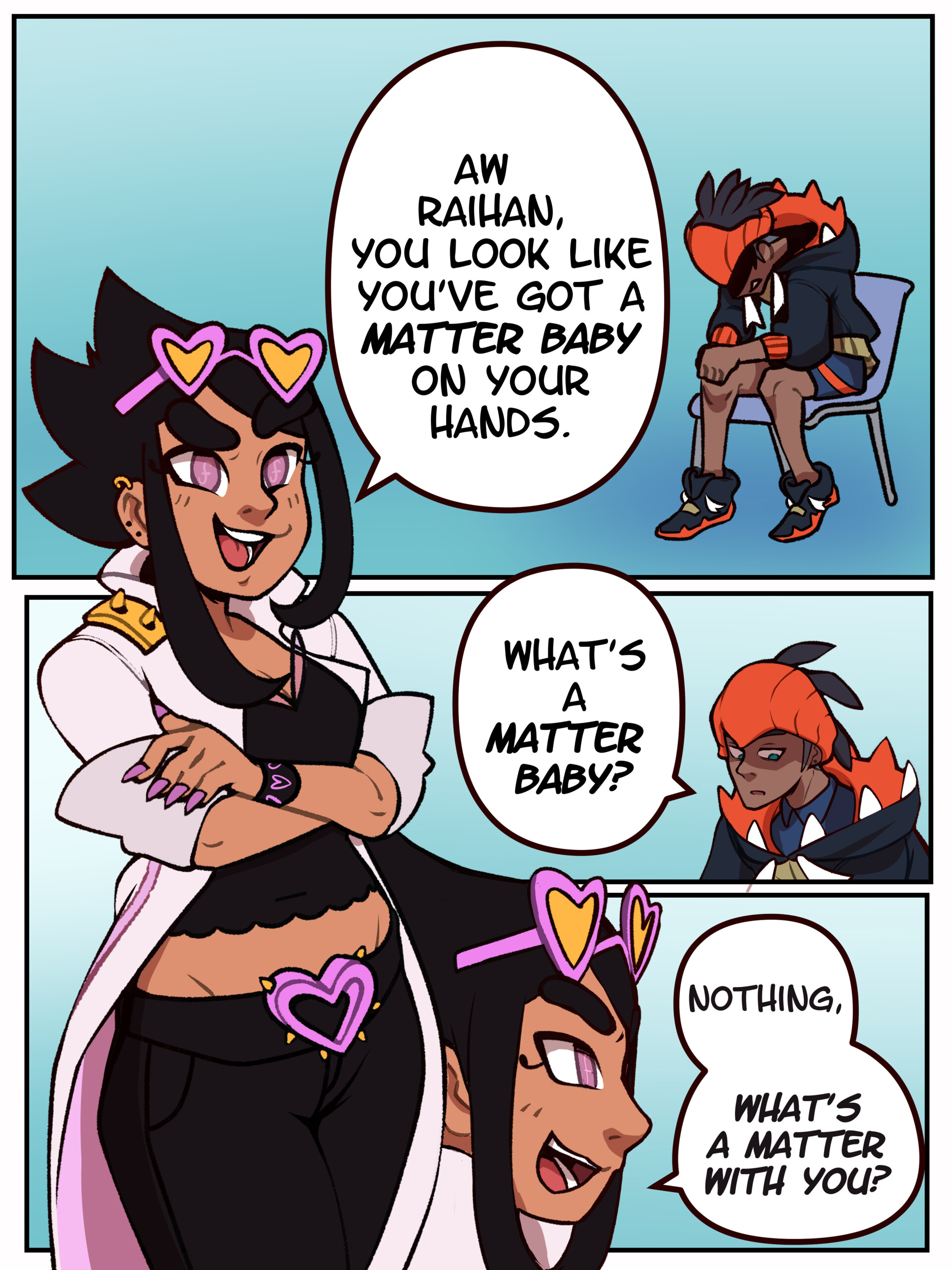 ArtStation - "Matter Baby" (Commissioned Comic)