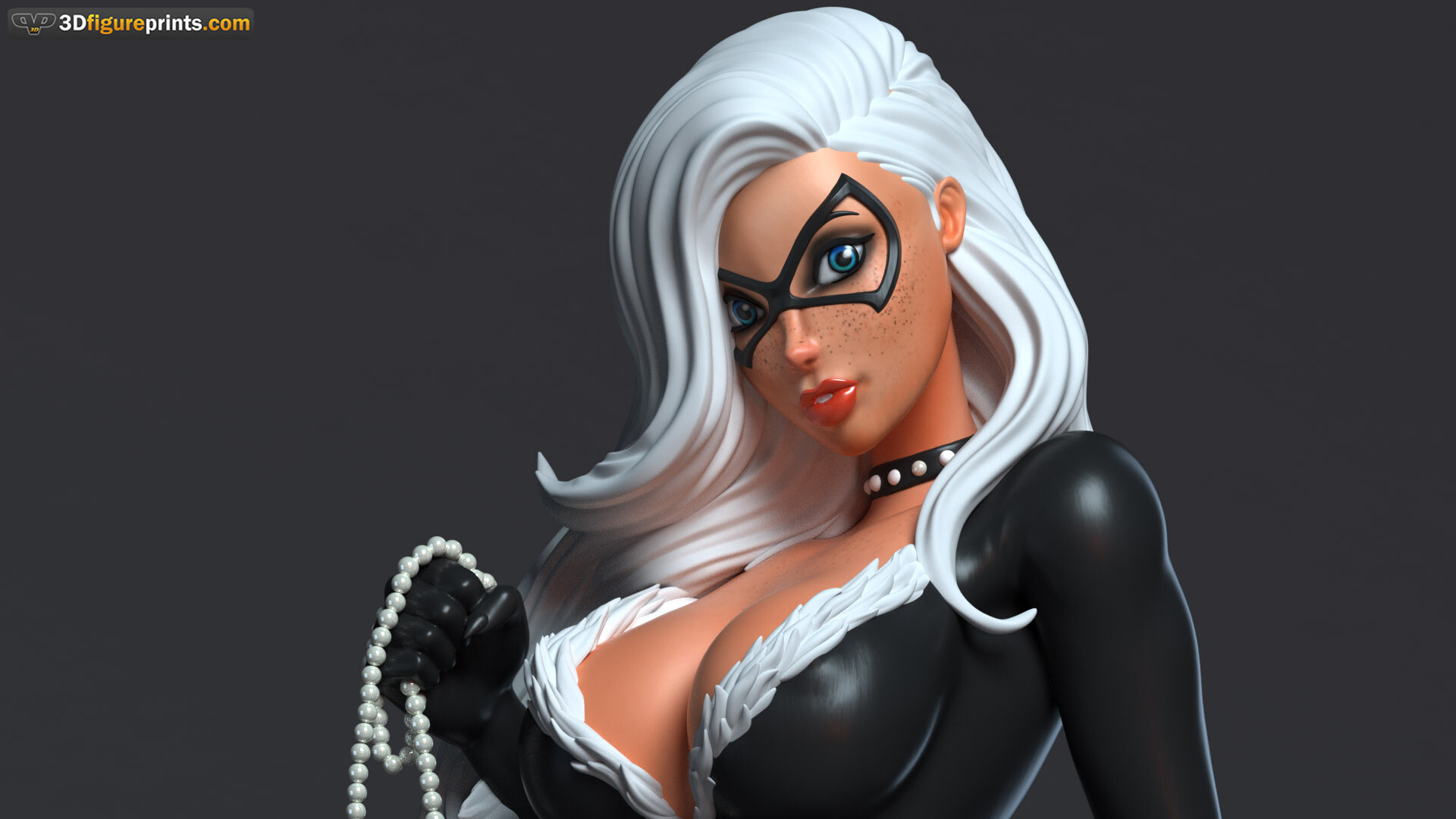 ArtStation - Black Cat 3D Model STL