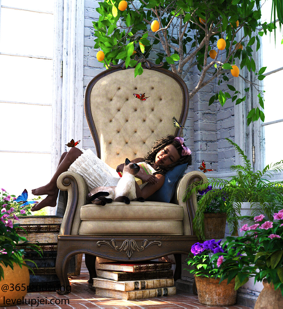 ArtStation - Afternoon Nap