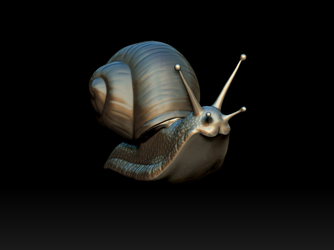 ArtStation - Snail in the dark