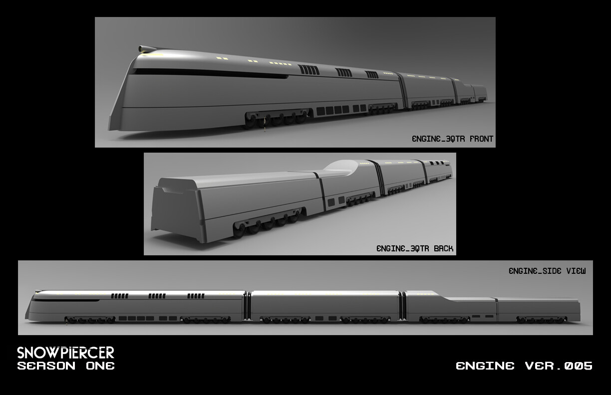 Snowpiercer Train Layout