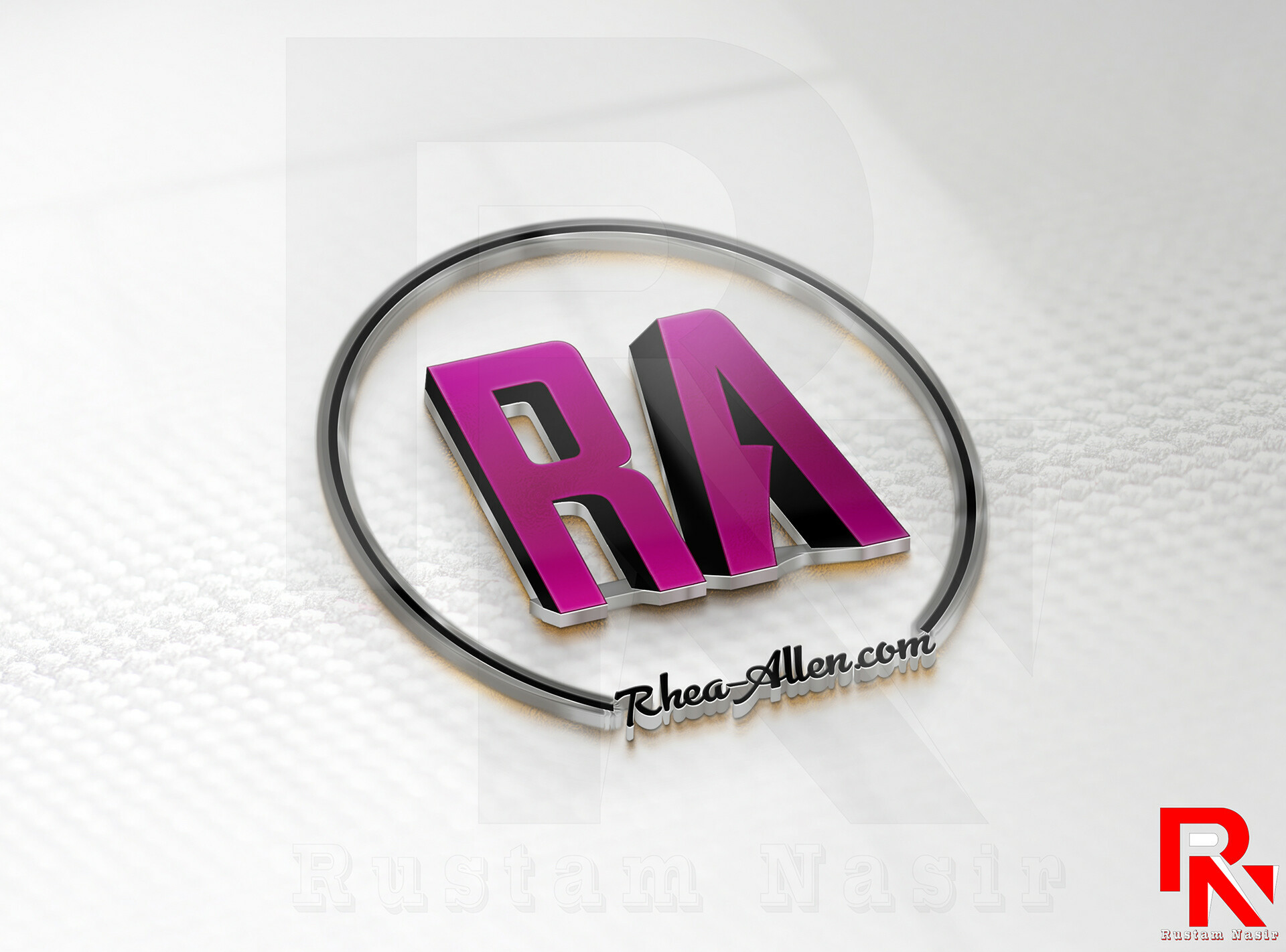 ArtStation - Rhea Allen Logo Design