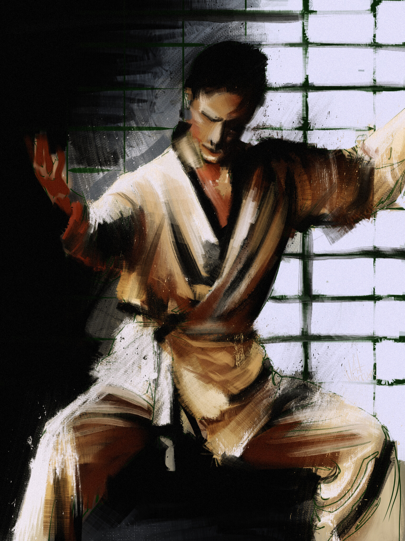 ArtStation - Neo (The Matrix Study)