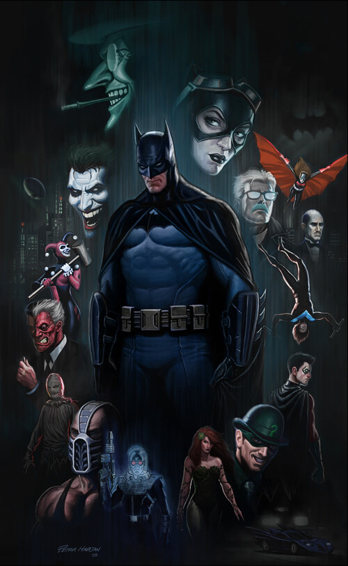 ArtStation - Batman Montage 1