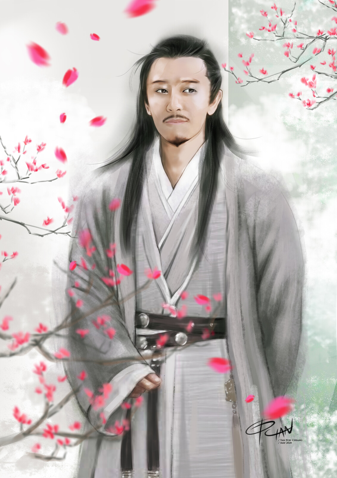 Tan Poh Cheang (PC Tan) - Heavenly Sword and Dragon Slaying Sabre 倚天屠龙记 ...