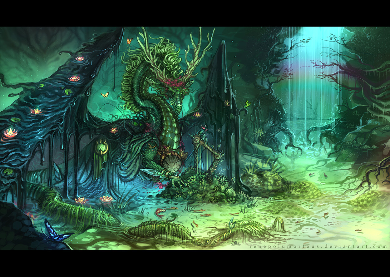 ArtStation - Lady Lotus