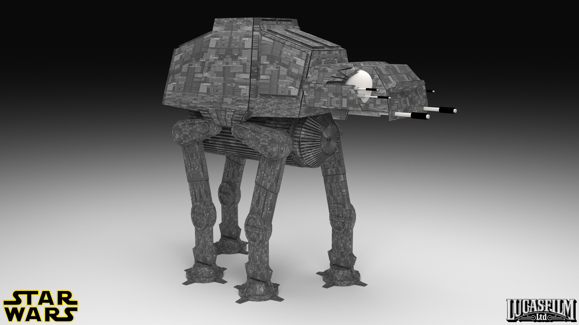 ArtStation - StarWars AT-AT