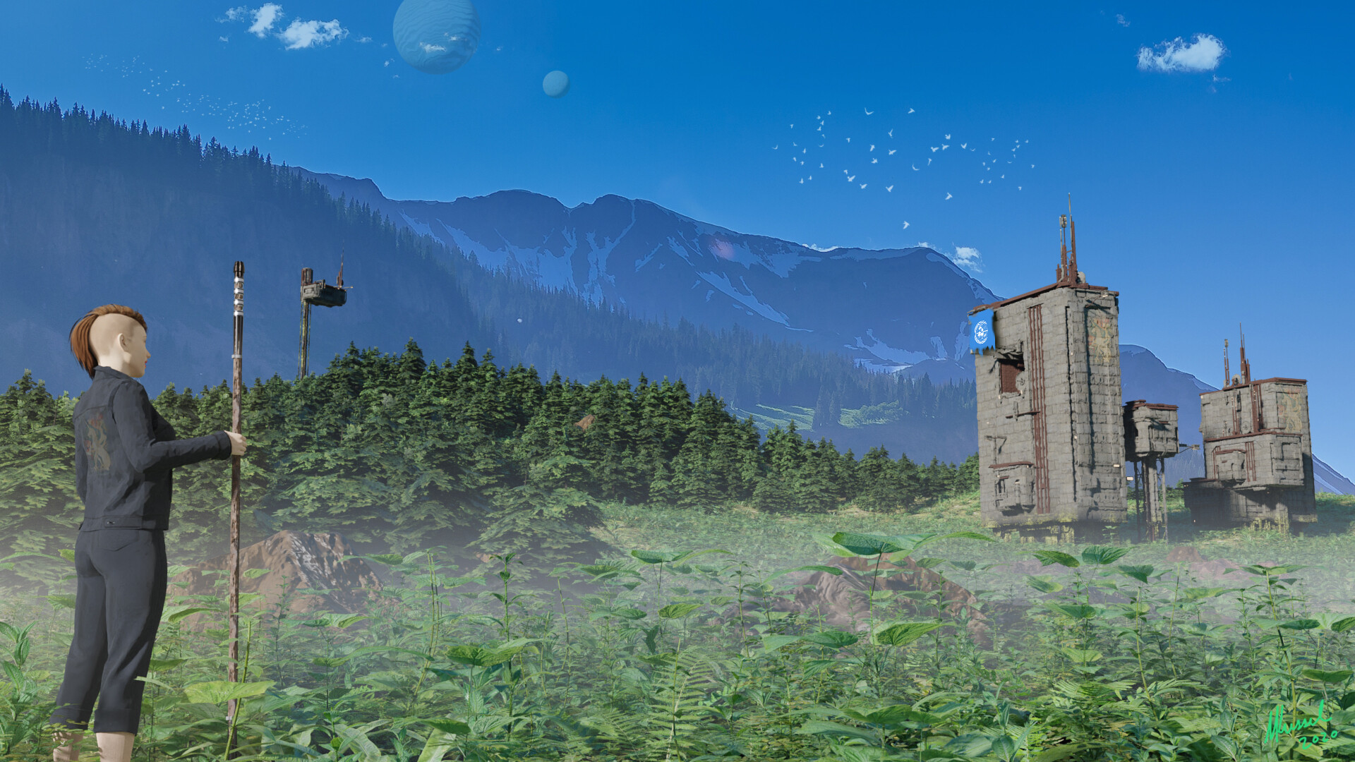 ArtStation - Caladan Outpost