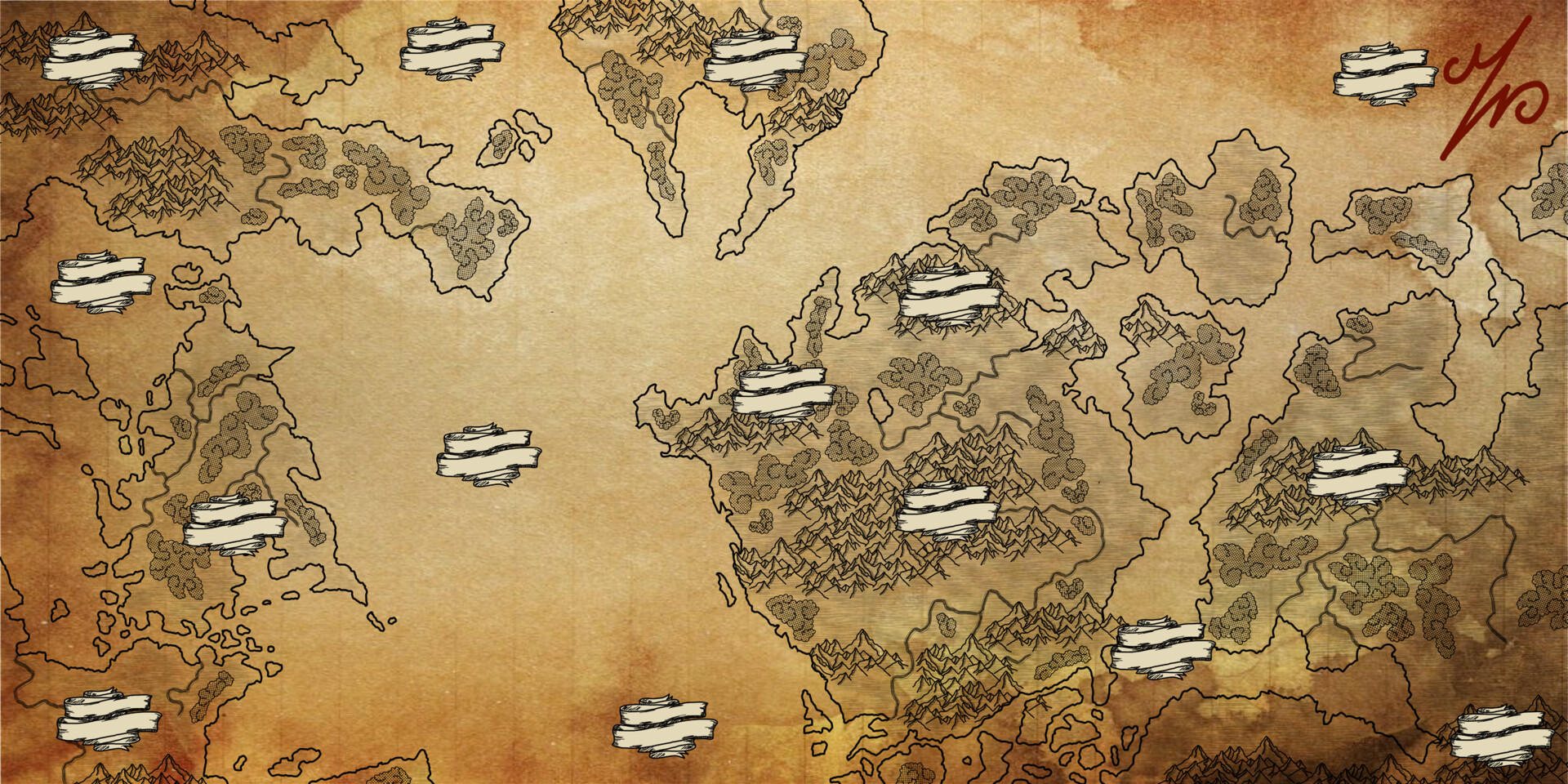 ArtStation - Fantasy Map - 6