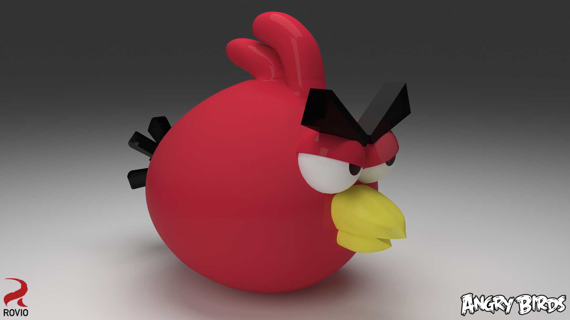 ArtStation - Angry birds - RED