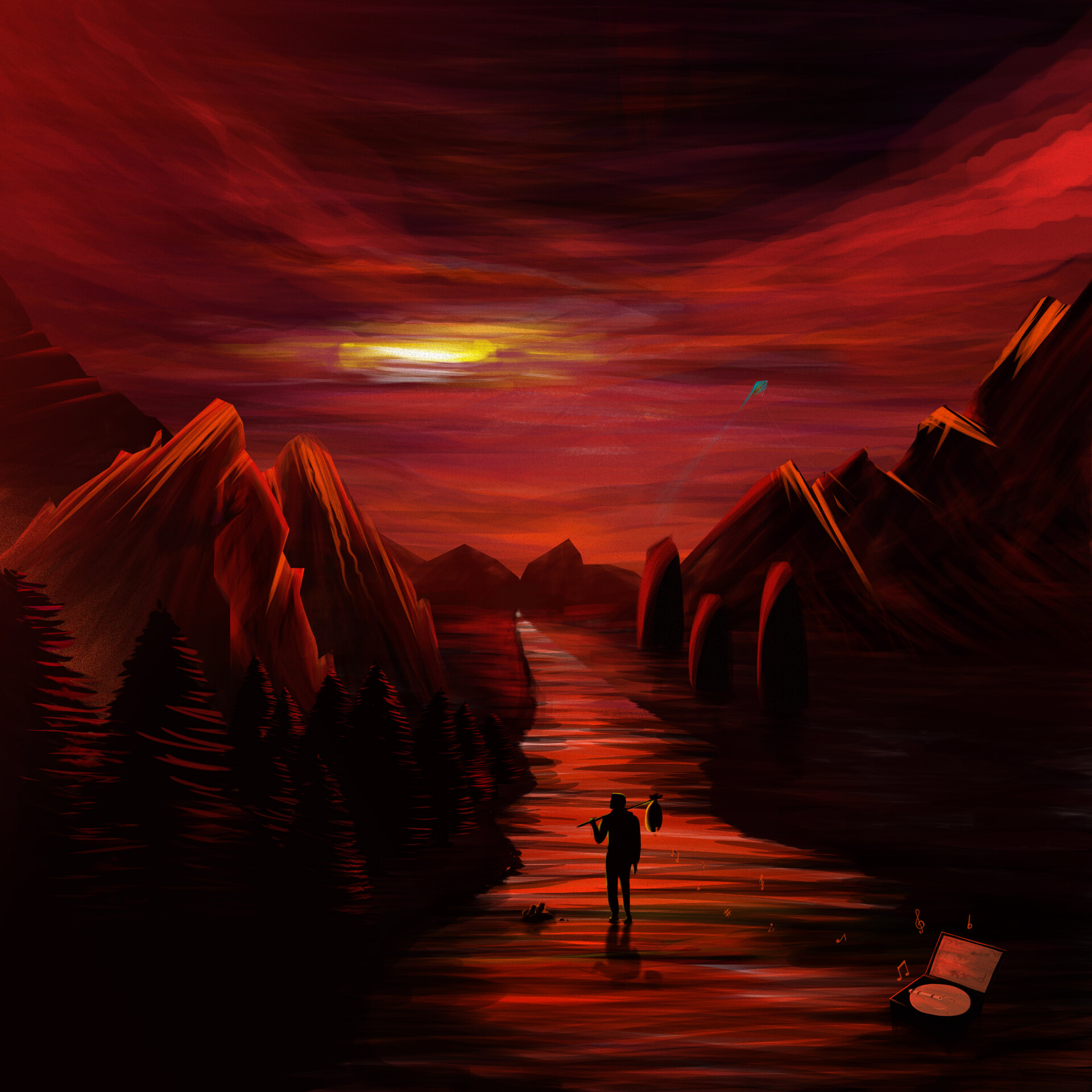 ArtStation - Adventure - Digital painting on Photoshop