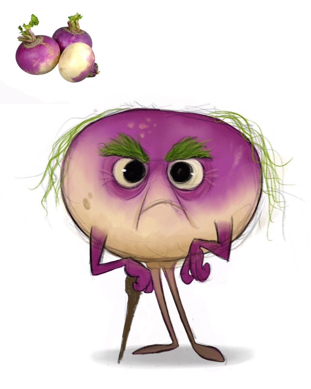 ArtStation - Old Man Turnip