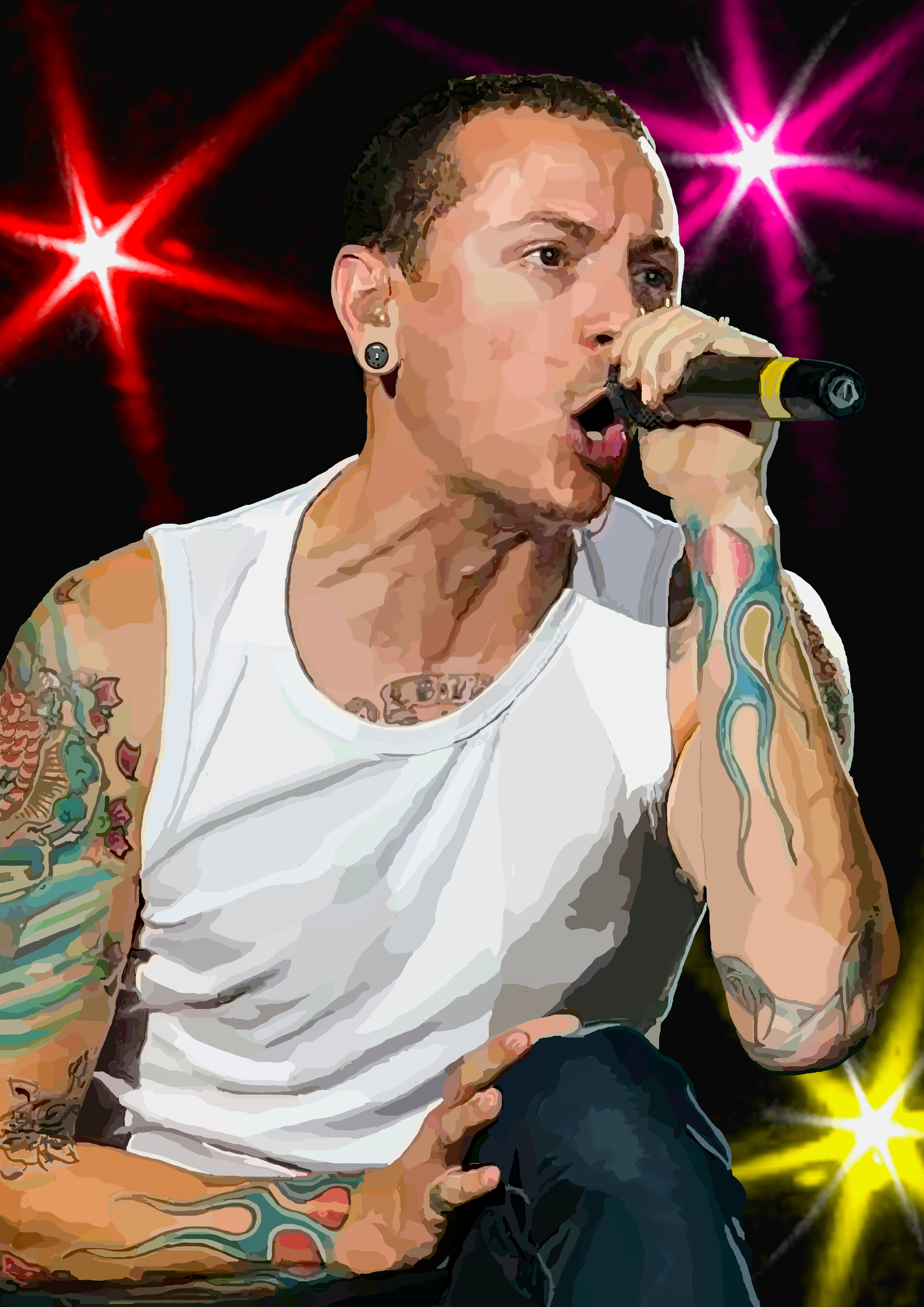 ArtStation - Chester Bennington