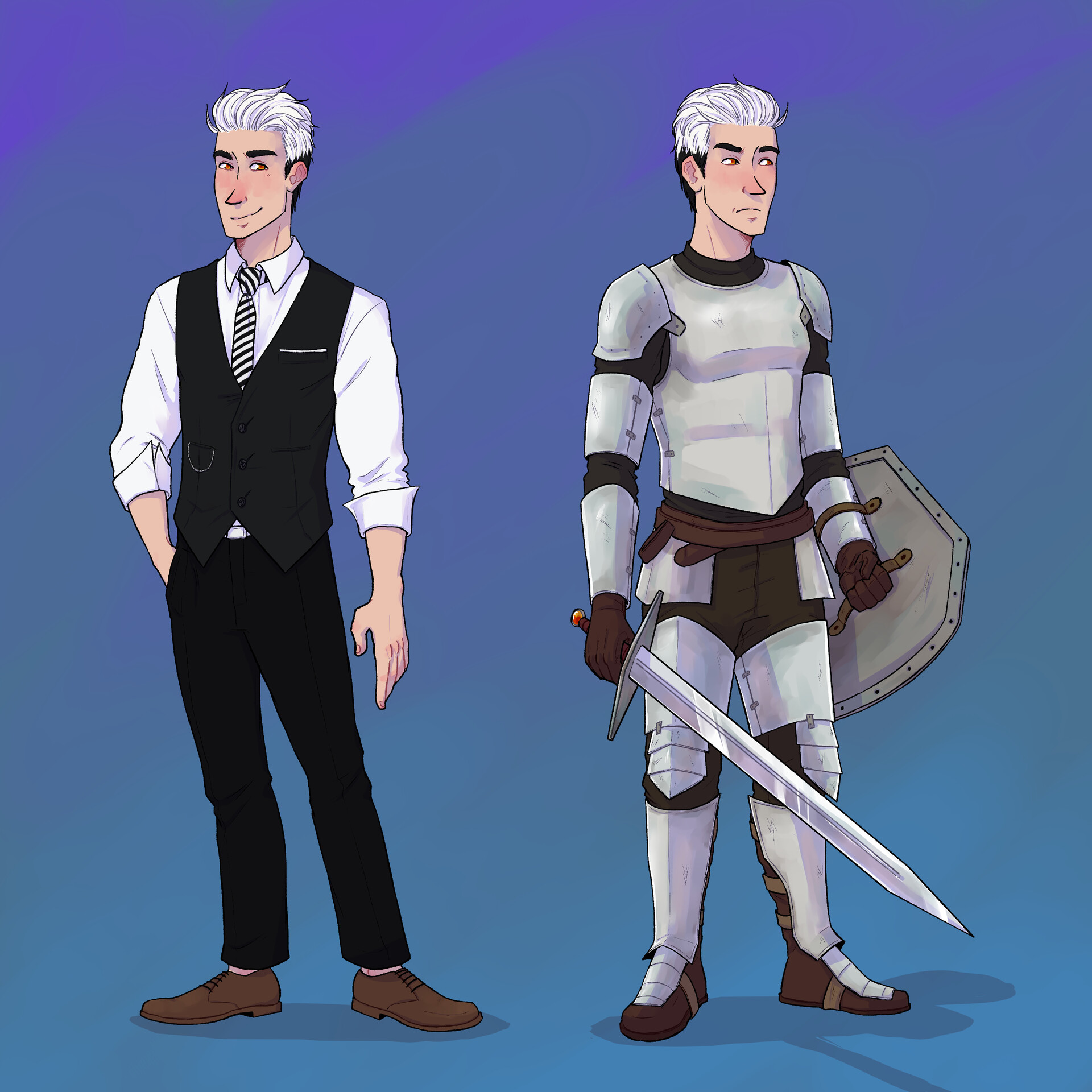 ArtStation - Character reference commission