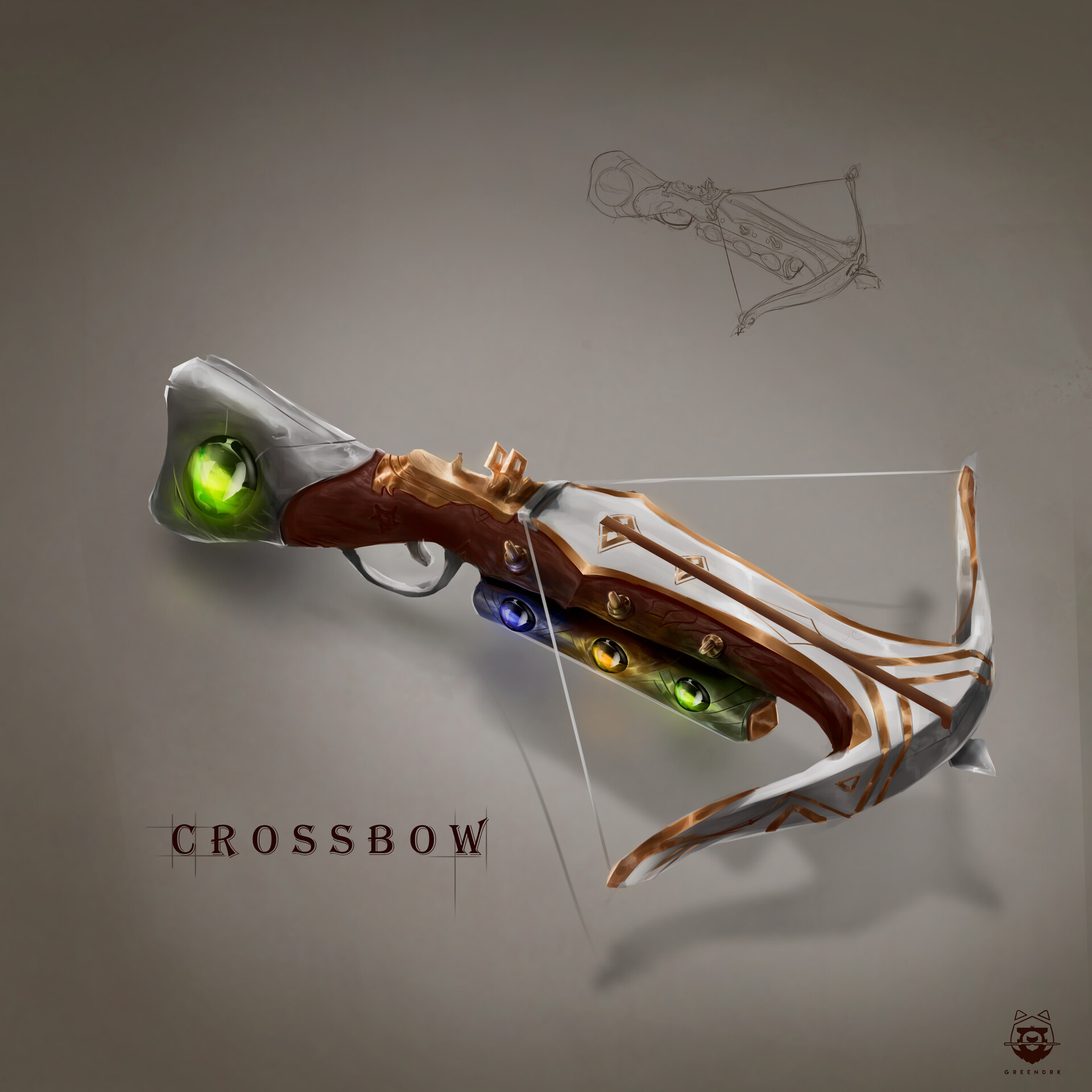ArtStation - Alchemist crossbow